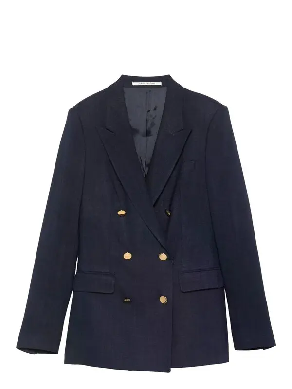 Tagliatore Double-breasted Blazer - Blue