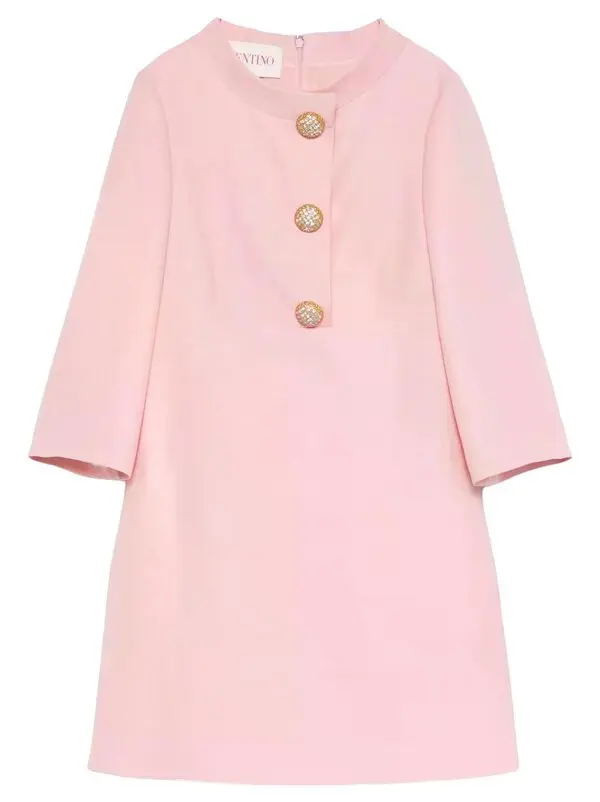 Valentino Garavani Shift Mini Dress - Pink