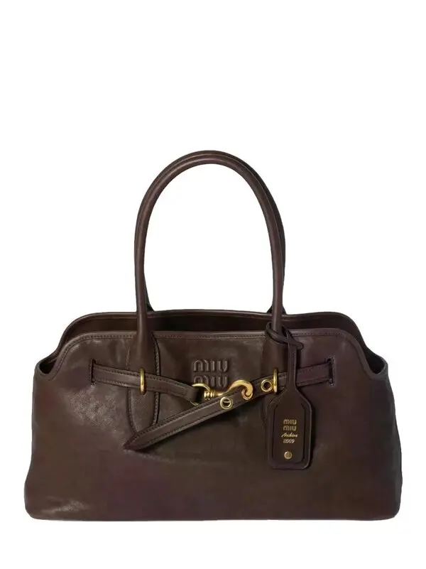 Miu Miu Aventure Shoulder Bag - Brown