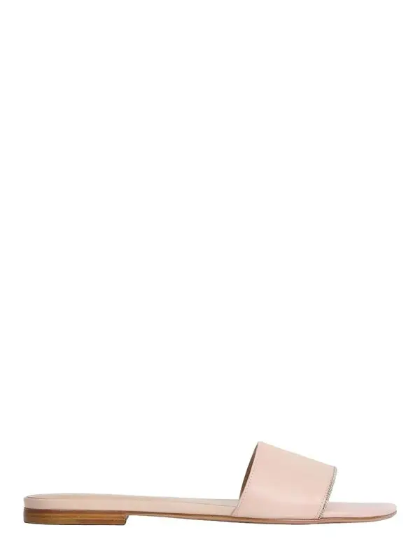 Fabiana Filippi Leather Sandals - Pink
