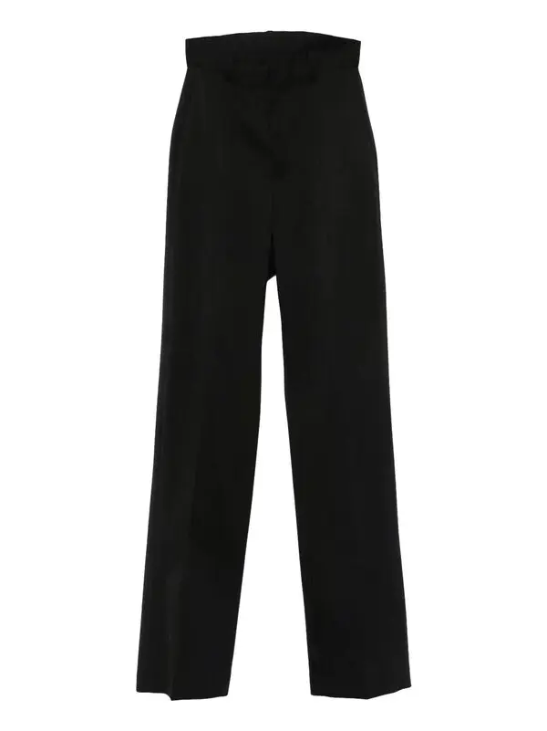MAISON MARGIELA Cut-out Trousers - Black