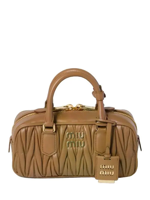 Miu Miu Arcadie Tote Bag - Brown