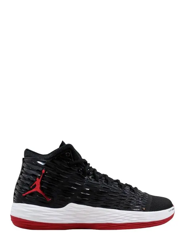 JORDAN Melo M13 Anthracite Sneakers - Black/gym Red/white
