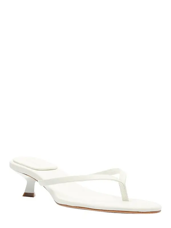 Schutz Carolyn Thong Sandals - Off White