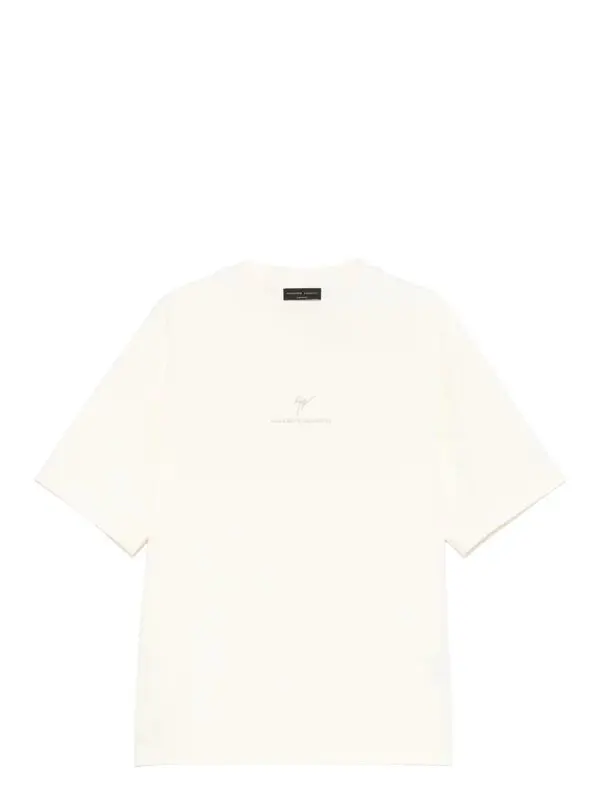 GIUSEPPE ZANOTTI Lr-62 T-shirt - Neutrals