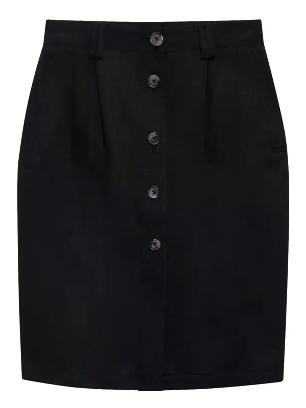 ANINE BING Zaire Midi Skirt - Black