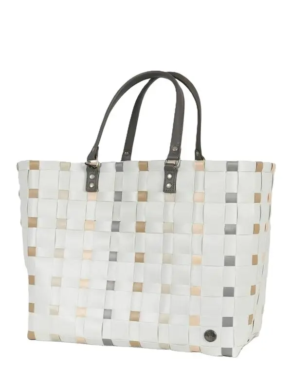 HANDED BY Dots Recycled Plastic Weekender Bag - Misty Grey Mix