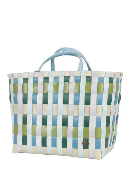 HANDED BY Multitone Recycled Plastic Shopper - Guacamole Mix