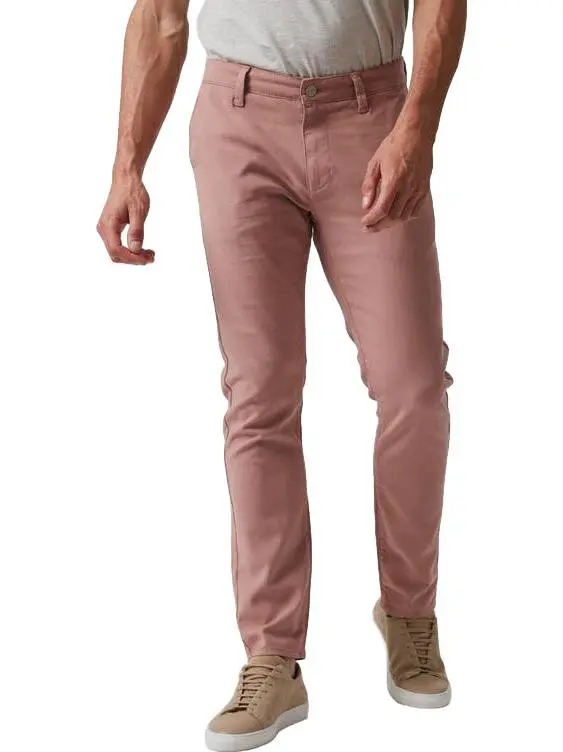 34 Heritage Verona Slim Straight Leg Chinos - Rose High Flyer
