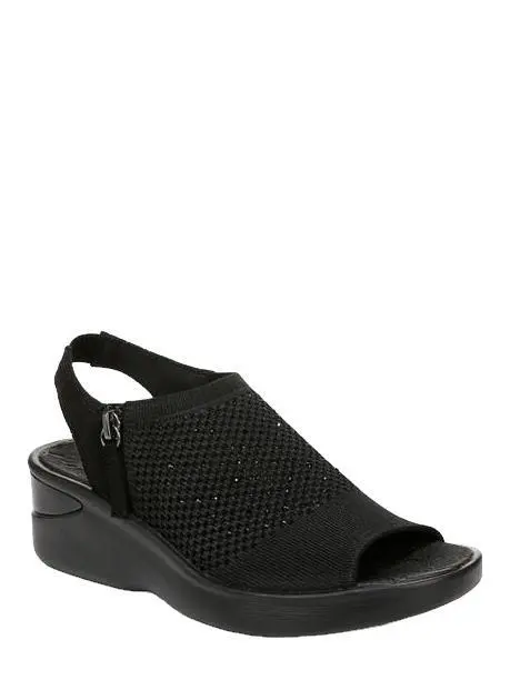 LIFESTRIDE Bzees Starlet Embellished Slingback Sandal - Black