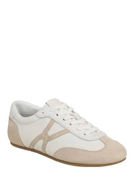 Veronica Beard Riviera Sneaker - White/biscotti- Dm