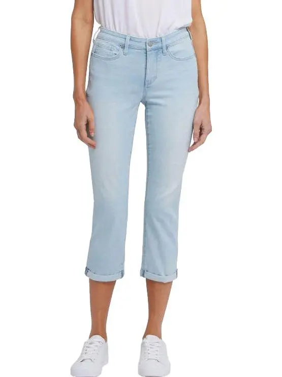 NYDJ Chloe Cuff Capri Jeans - Clear Waters