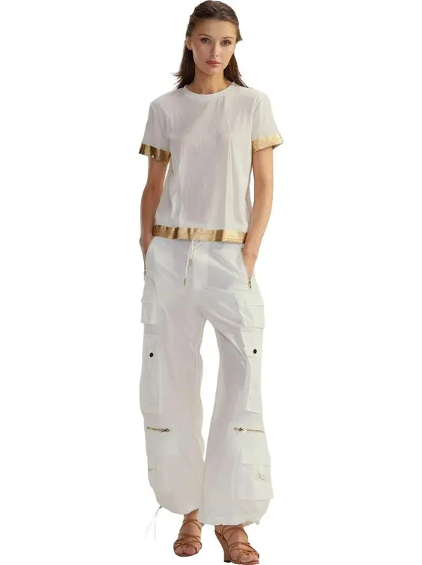 Cynthia Rowley Athena Tee - White