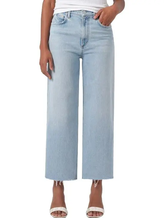 AGOLDE Ren Wide Leg Jeans - Beam
