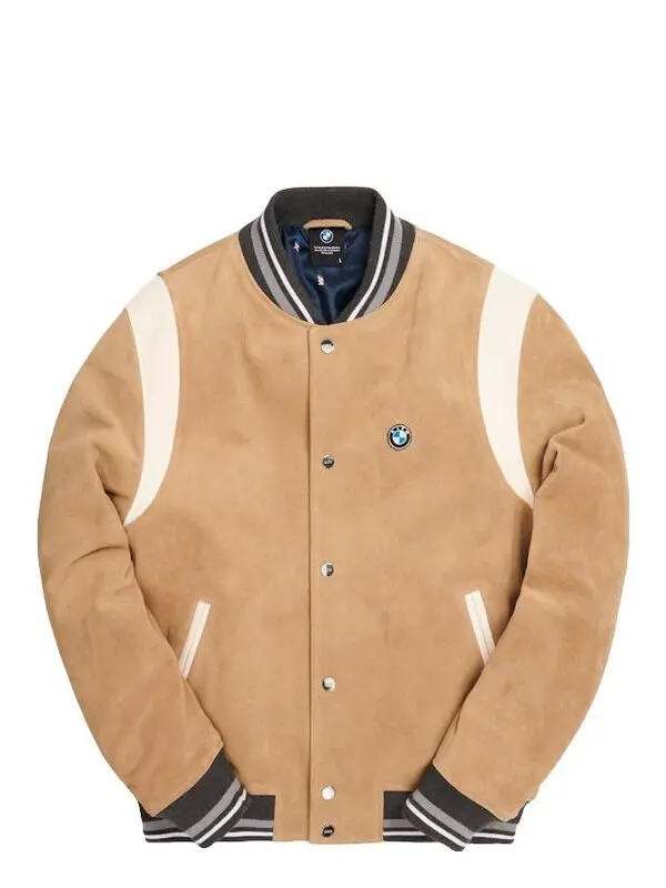 Kith X Bmw Suede Bomber - Beige