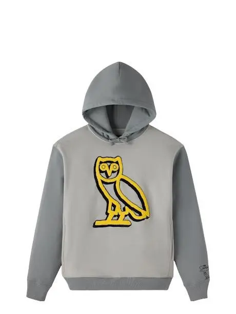 OVO X The Simpsons Scratchy Hoodie - Dark Grey