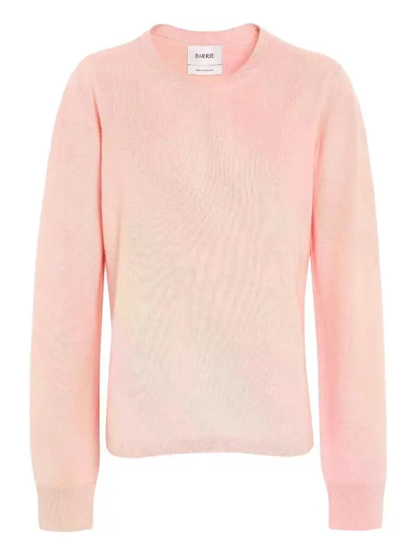 BARRIE Round-neck Jumper - Pink