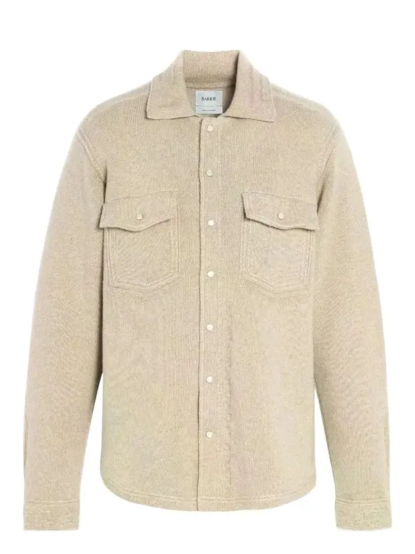 BARRIE Denim Overshirt - Neutrals
