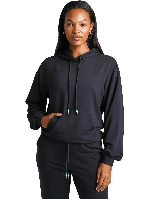 LOSANO Tenderblend Monterey Relaxed Hoodie - Black