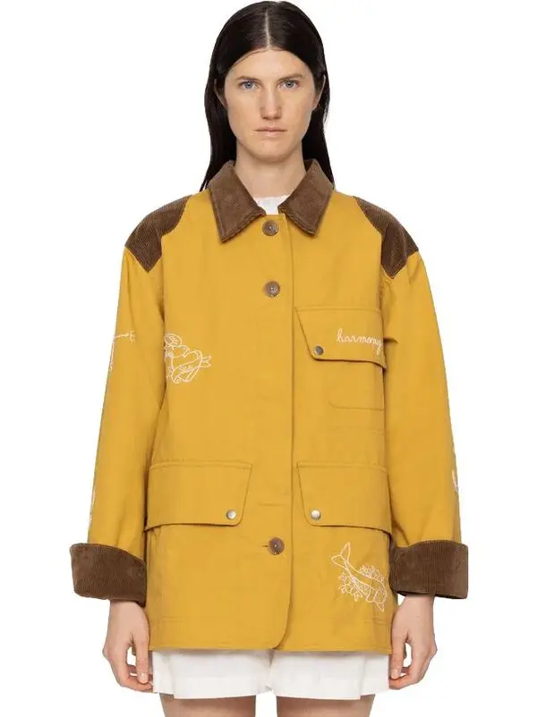 Sea Clyde Barn Jacket - Yellow