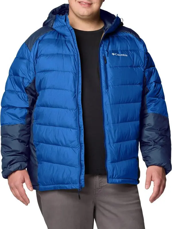 Columbia Big & Tall Labyrinth Loop Ii Hooded Jacket - Mountain Blue