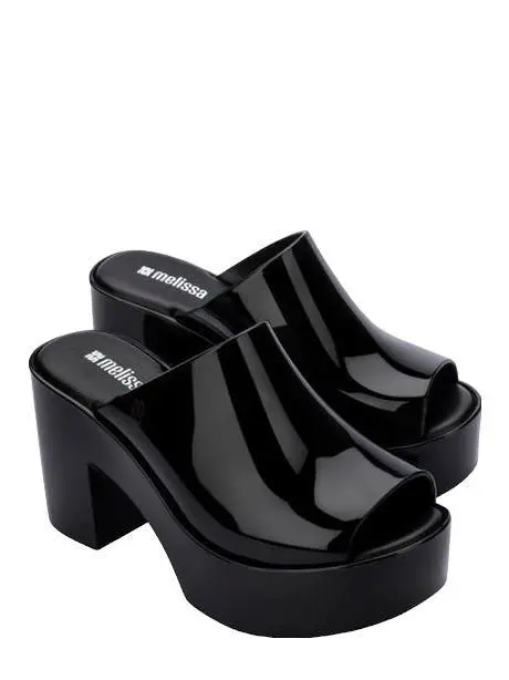 Melissa Hype Platform Mule - Black