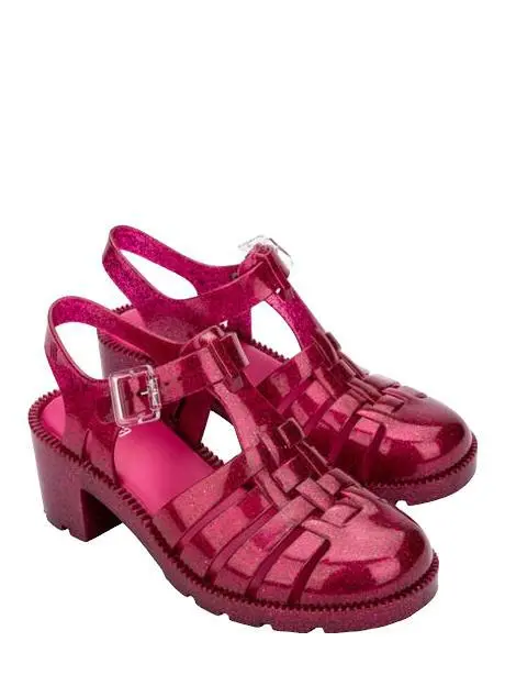 Melissa Possession Fisherman Sandal - Glitter Pink