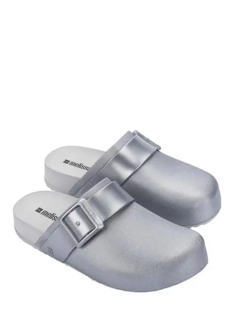 Melissa Cozy Clog - Silver