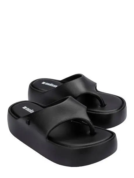 Melissa Free Platform Flip Flop - Black