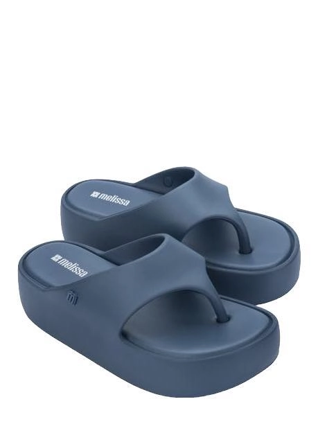 Melissa Free Platform Flip Flop - Blue