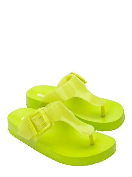Melissa Cozy Platform Flip Flop - Green
