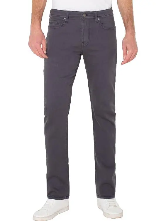 LIVERPOOL Regent Relaxed Straight Leg Twill Pants - Night Watch