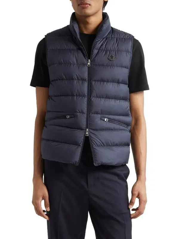 Moncler Lechtal Down Puffer Vest - Night Sky