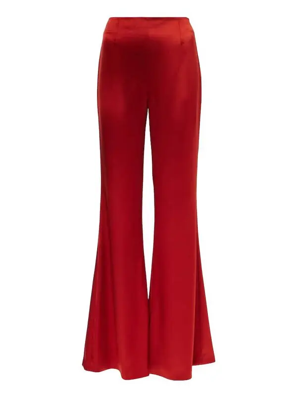 Galvan Atruvia Wide-leg Pants - Red