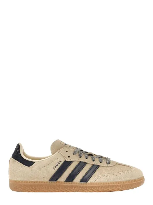 Adidas Samba Og Sneakers - Warm Vanilla/night Indigo/bold Gold