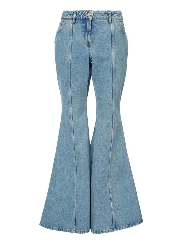 Nina Ricci Flared Jeans - Blue