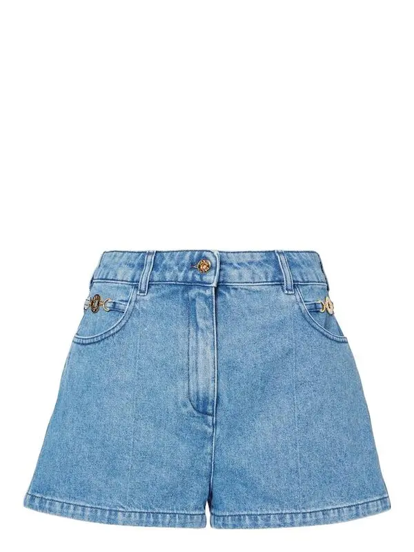 PATOU Denim Shorts - Blue