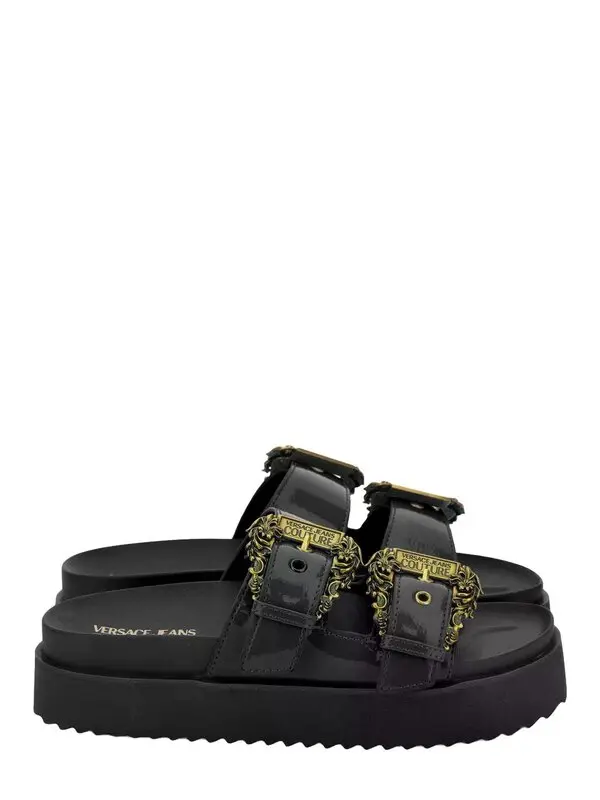 Versace Arizona Slides - Black