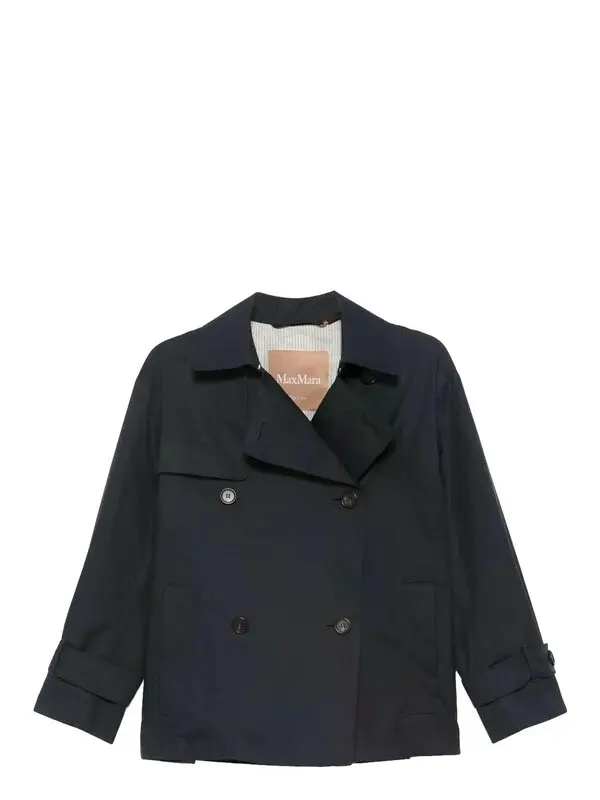Max Mara Zeno Pea Coat - Blue