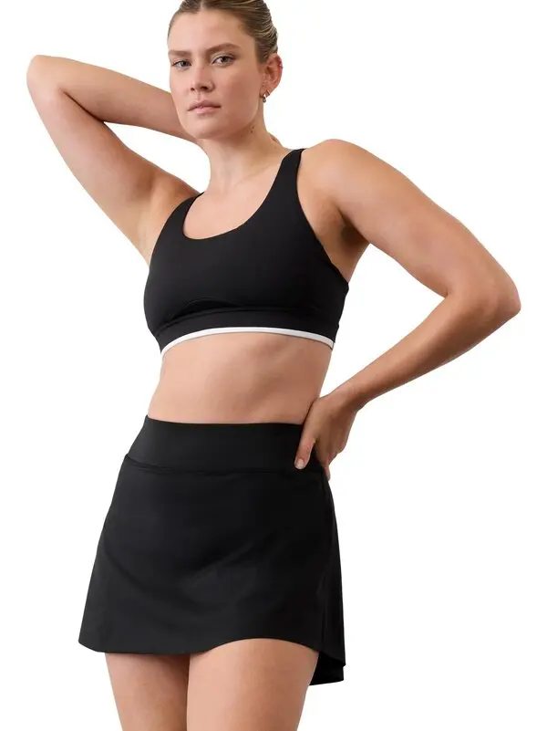 Athleta Ace Advantage High Rise 13 1/2" Skort - Black