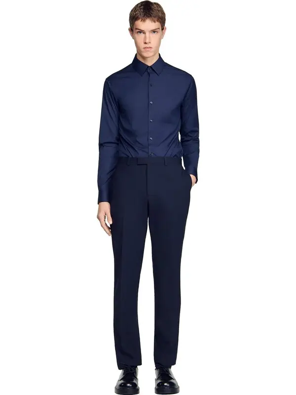 Sandro Formal Shirt - Midnight Blue