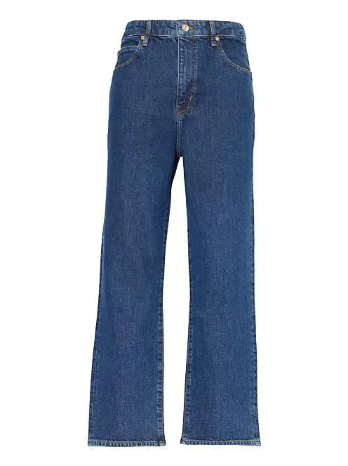 FRAME The Ruler Crop Straight-leg Jeans - Written