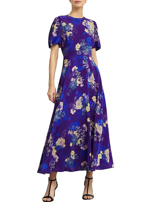 HOBBS LONDON Limited Wisley Midi Dress - Hyacinth Pink