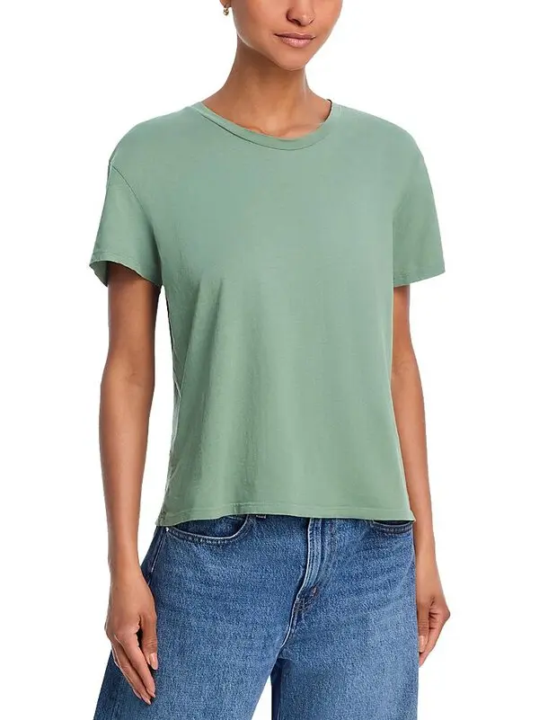 PERFECTWHITETEE Harley Boxy Tee - Aloe