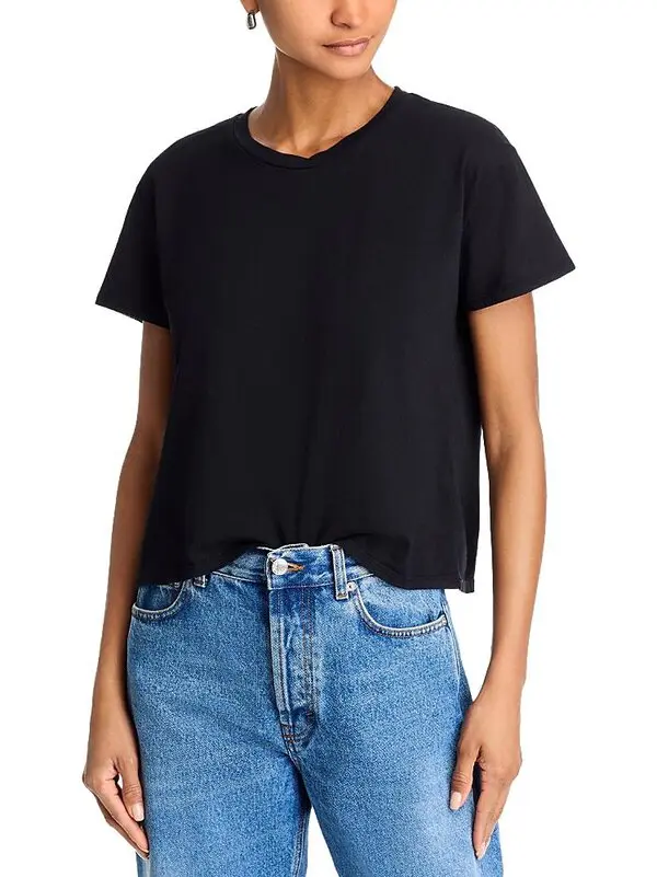 PERFECTWHITETEE Harley Boxy Tee - Black