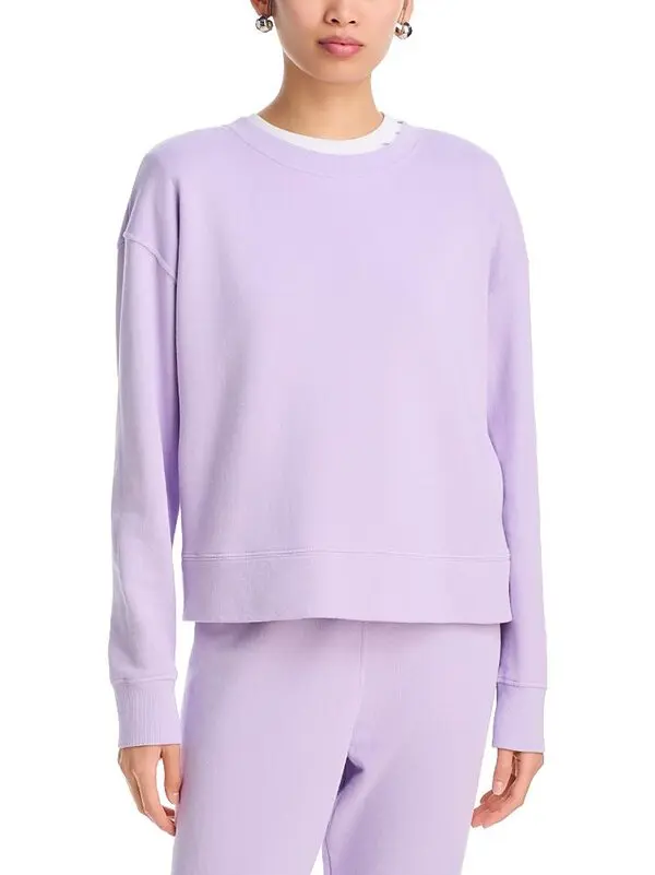 PERFECTWHITETEE Tyler Crewneck Sweatshirt - Ultraviolet