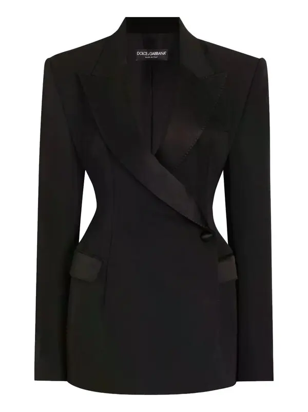 Dolce & Gabbana Double-breasted Blazer - Black