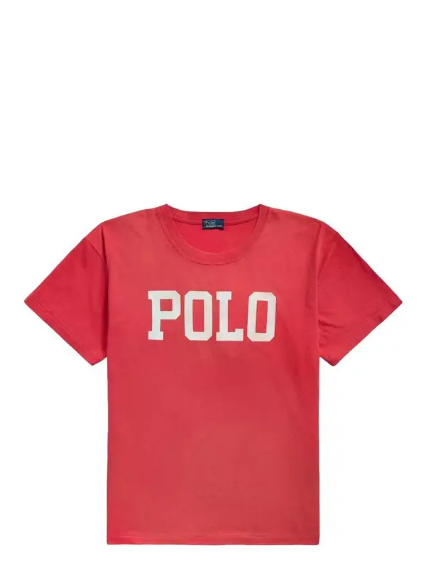 Polo Ralph Lauren Logo Cotton T-shirt - Red