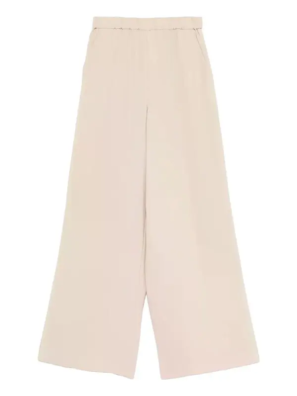 Max Mara Ernesta Palazzo Pants - Neutrals