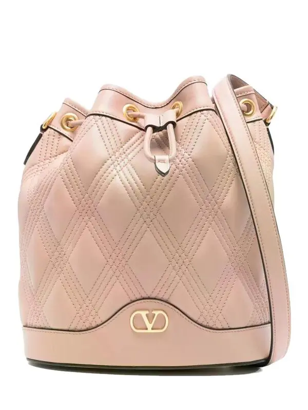 Valentino Garavani Vlogo Bucket Bag - Pink